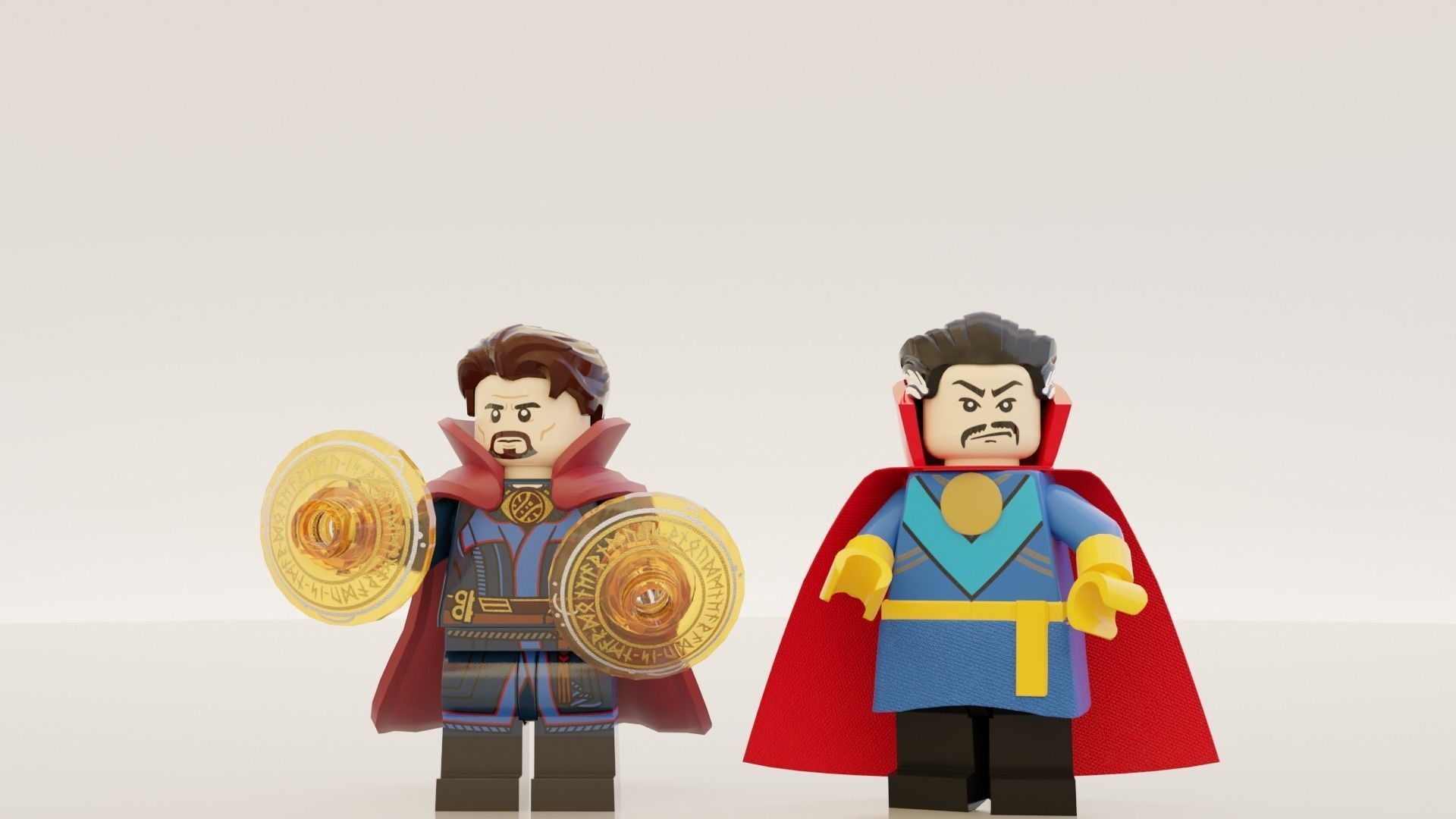 Lego Doctor Strange mini pack 3D model | CGTrader