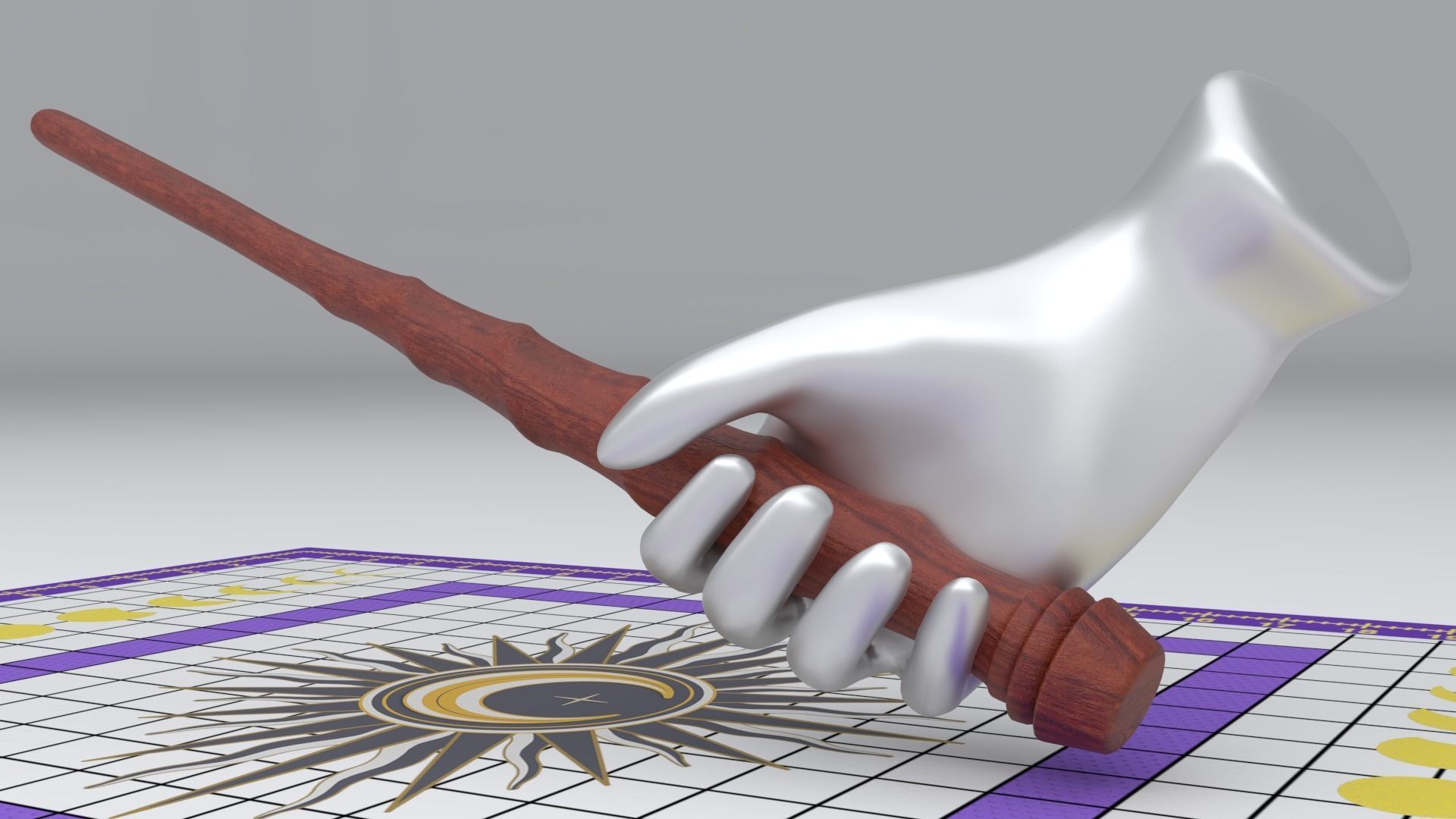Magical Wands 3D model | CGTrader