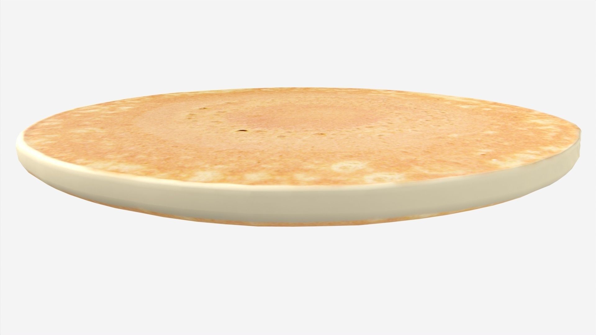 Pancake Single 3D model | CGTrader
