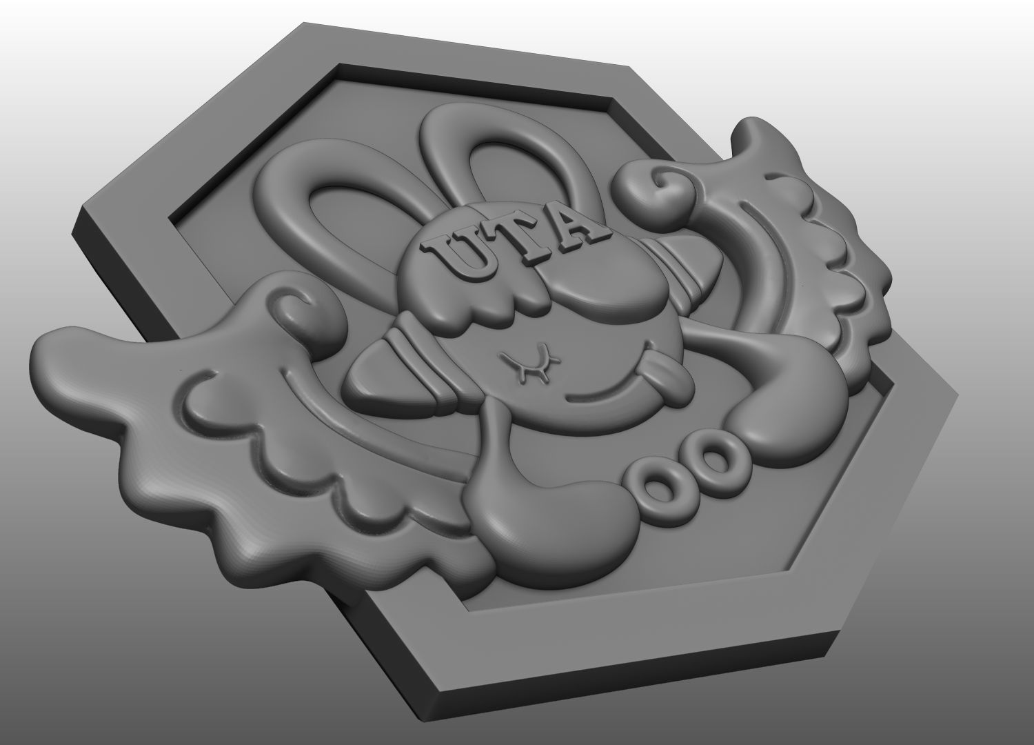 One Piece Uta Logo 3D model 3D printable | CGTrader