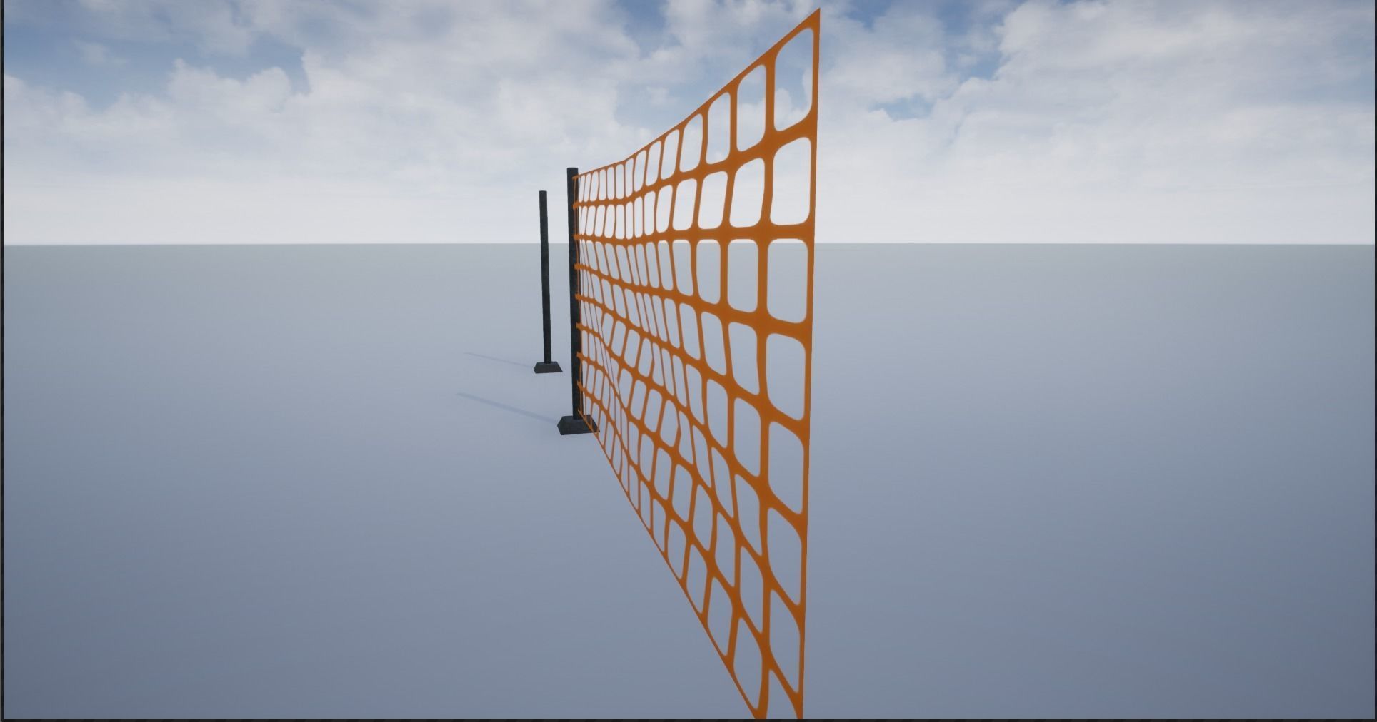 3D model Modular Safety Net Fences VR / AR / low-poly | CGTrader