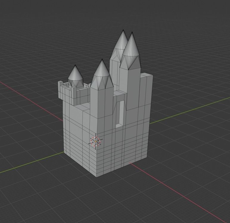 CASTLE 3D PRINT READY 3D model 3D printable | CGTrader