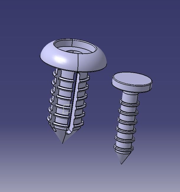 Push Retainer Blind Rivet 3D model 3D printable | CGTrader