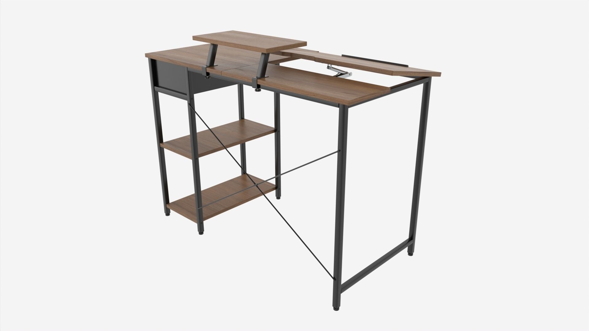 Adjustable Tiltable Drawing Table 3D model | CGTrader