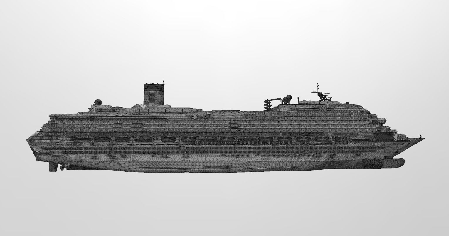 COSTA SERENA cruise ship printable model 3D model 3D printable | CGTrader