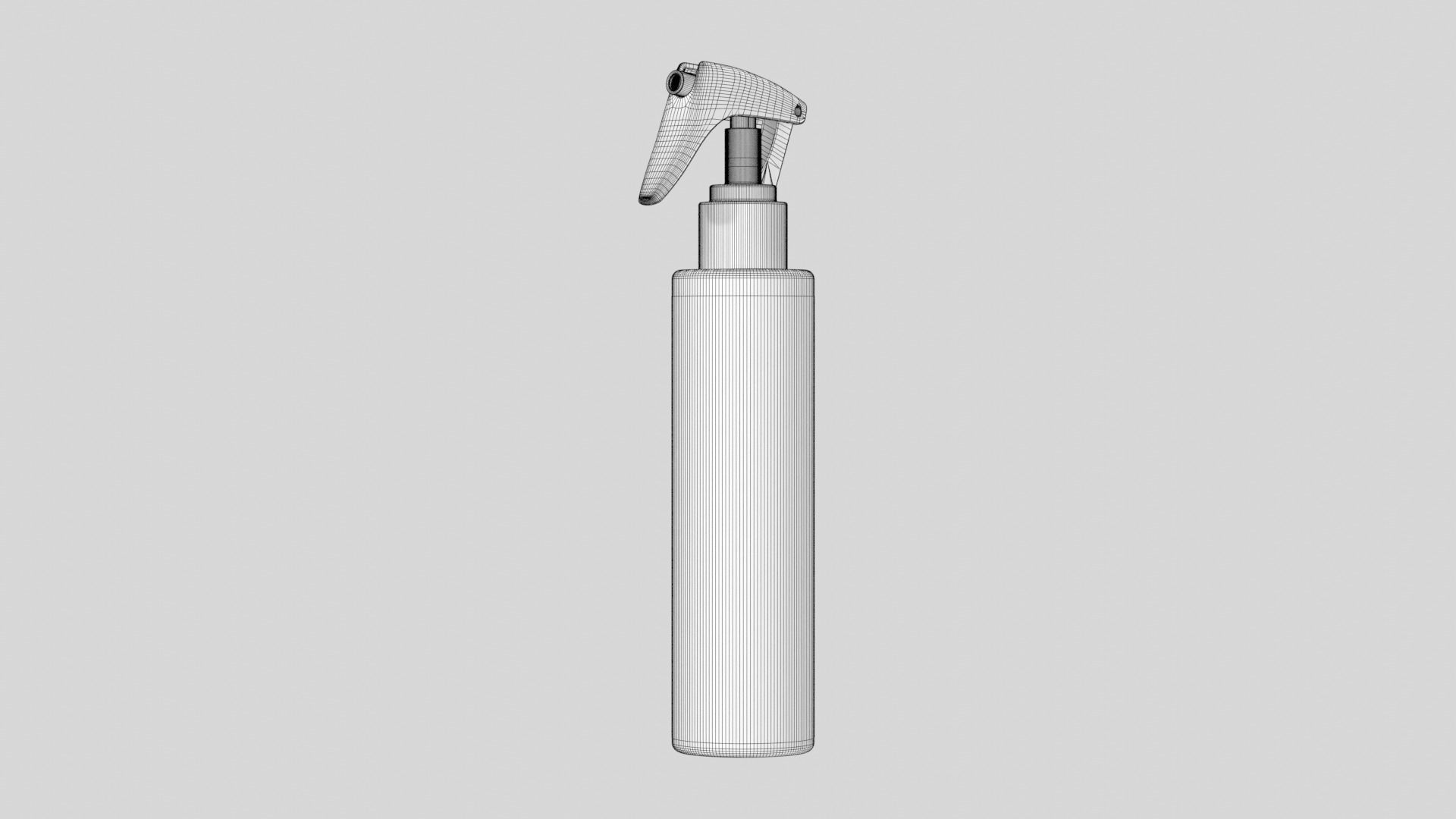 Trigger Spray Bottle 3D model | CGTrader