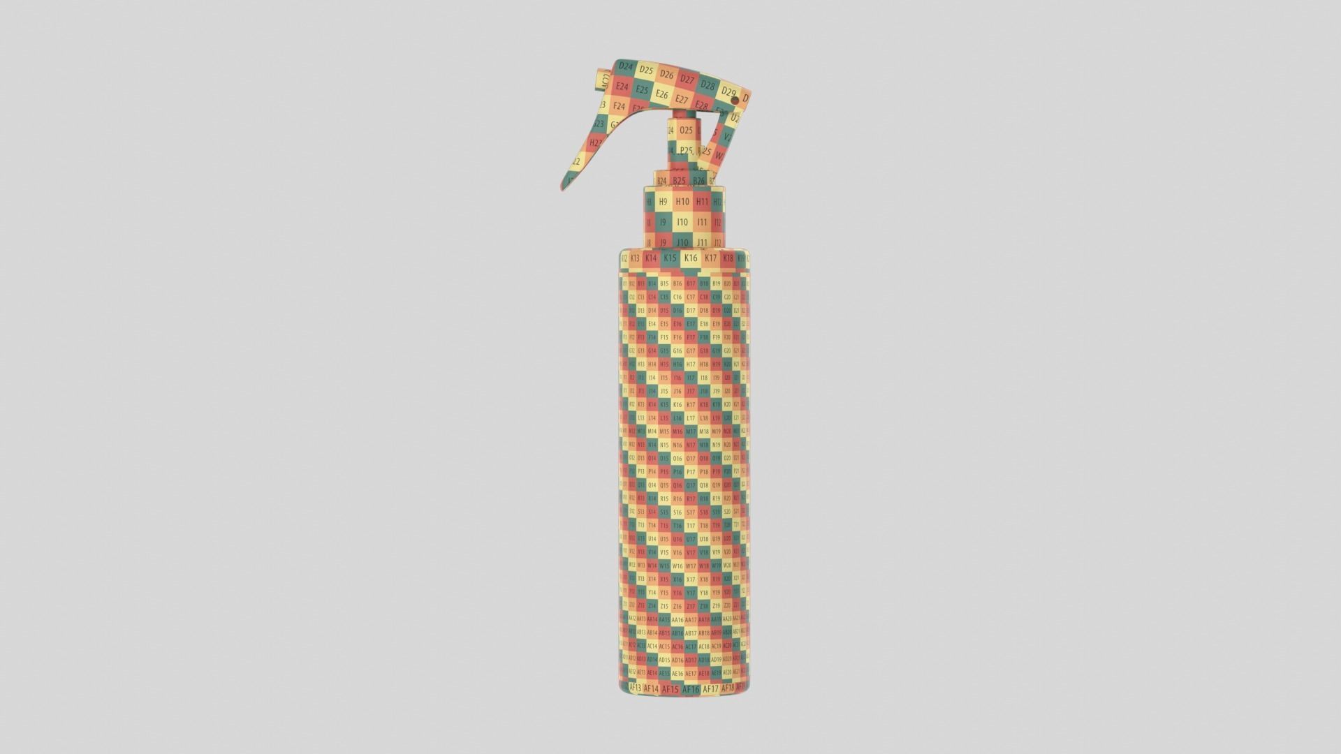Trigger Spray Bottle 3D model | CGTrader