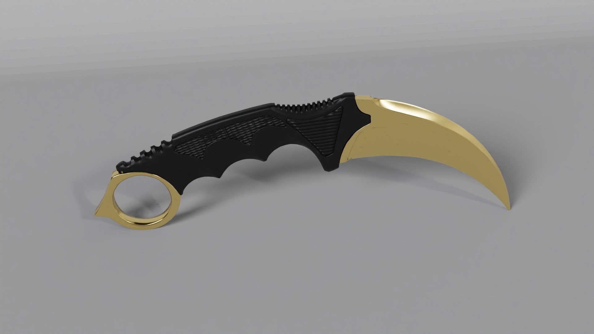 3D model Melee Weapons karambit VR / AR / low-poly | CGTrader