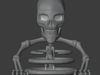 Itachi 3D print model skeleton free 3D model 3D printable | CGTrader