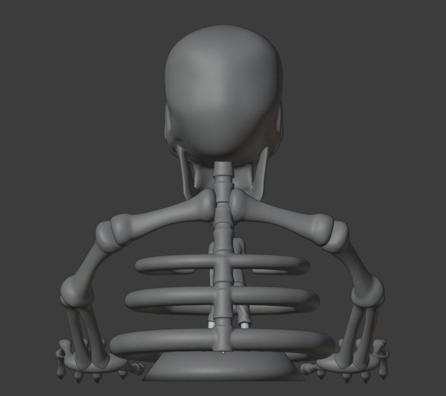 Itachi 3D print model skeleton free 3D model 3D printable | CGTrader