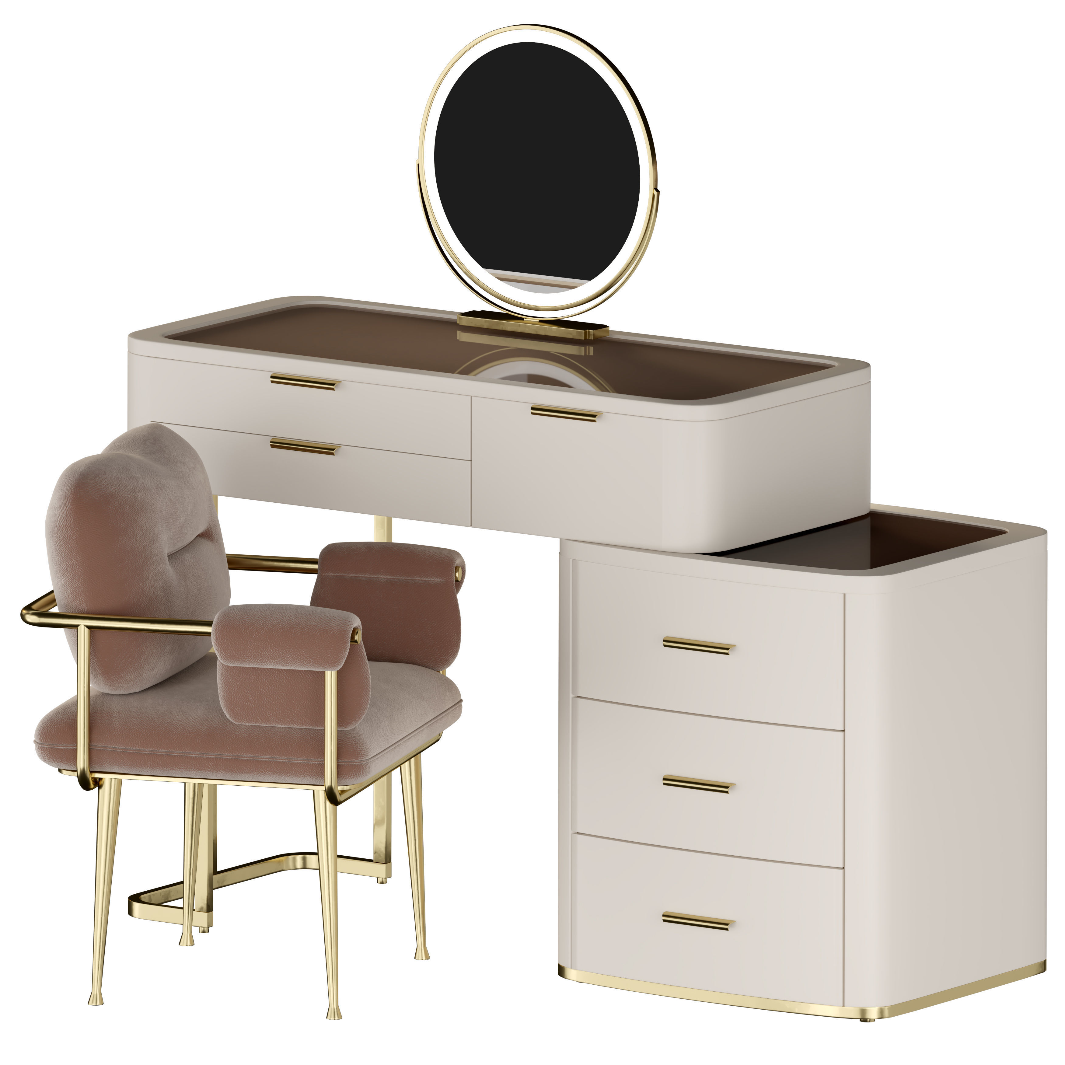 DOROTHY Modern Vanity Set 3D model | CGTrader