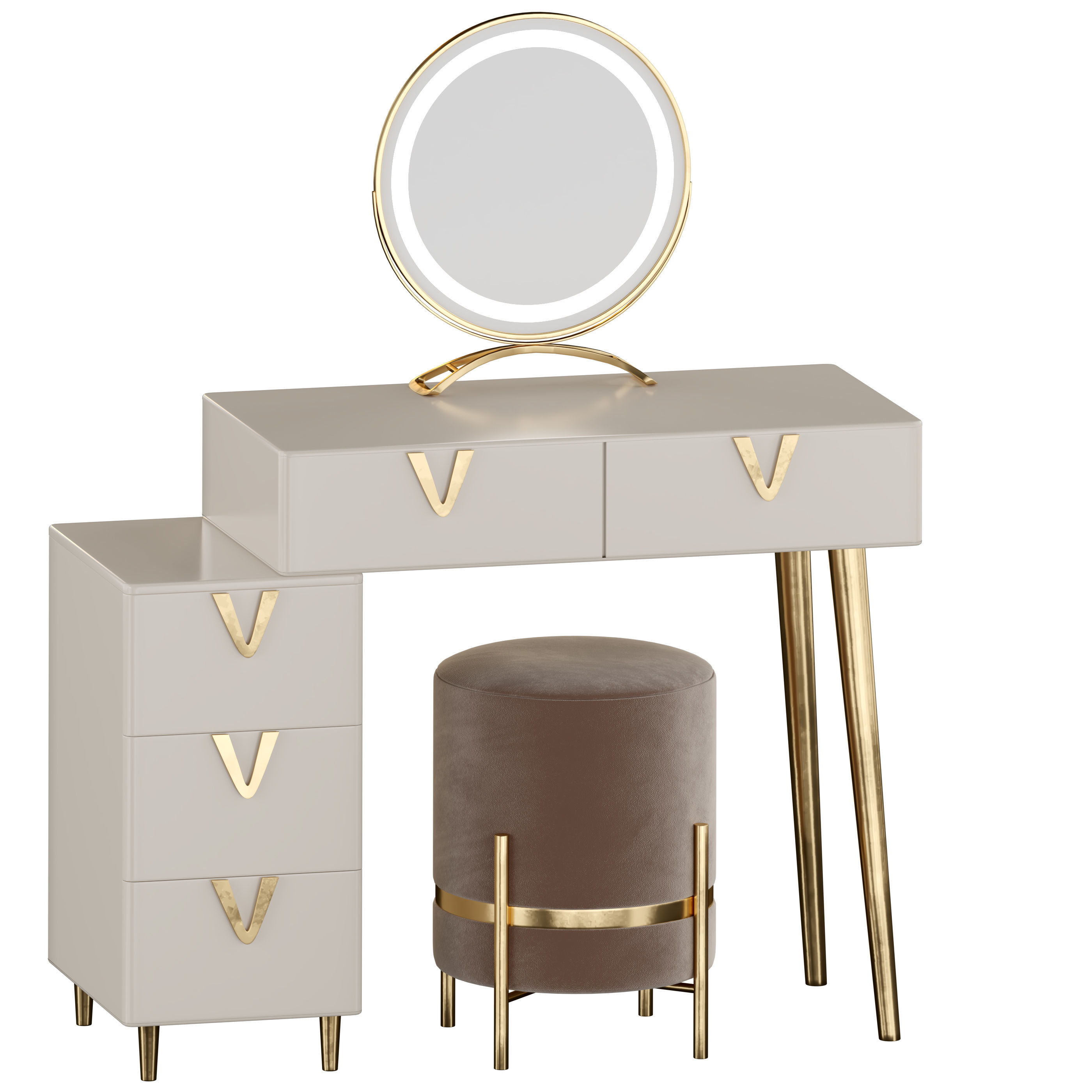 ORLA Modern Vanity Set 3D model | CGTrader