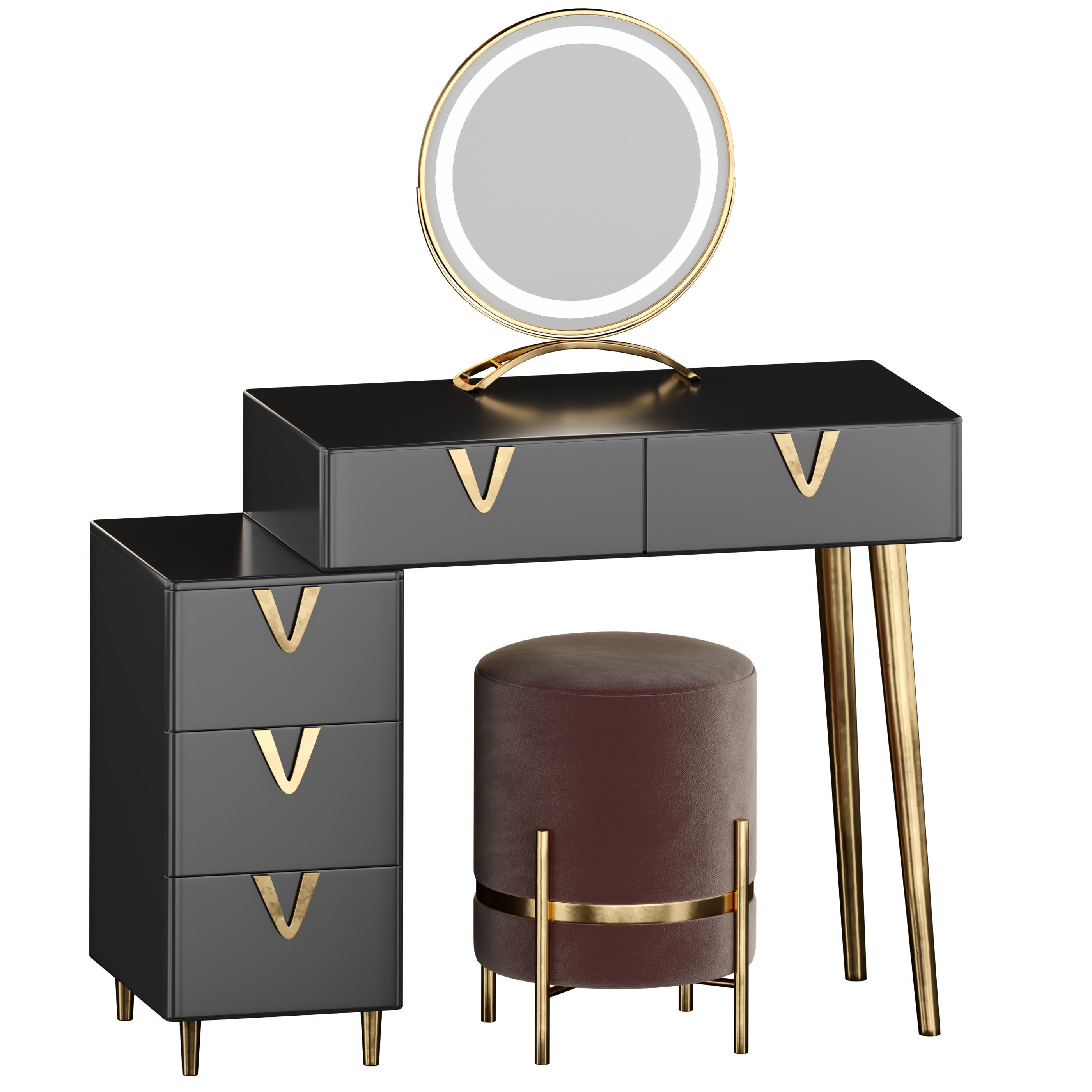 ORLA Modern Vanity Set 3D model | CGTrader