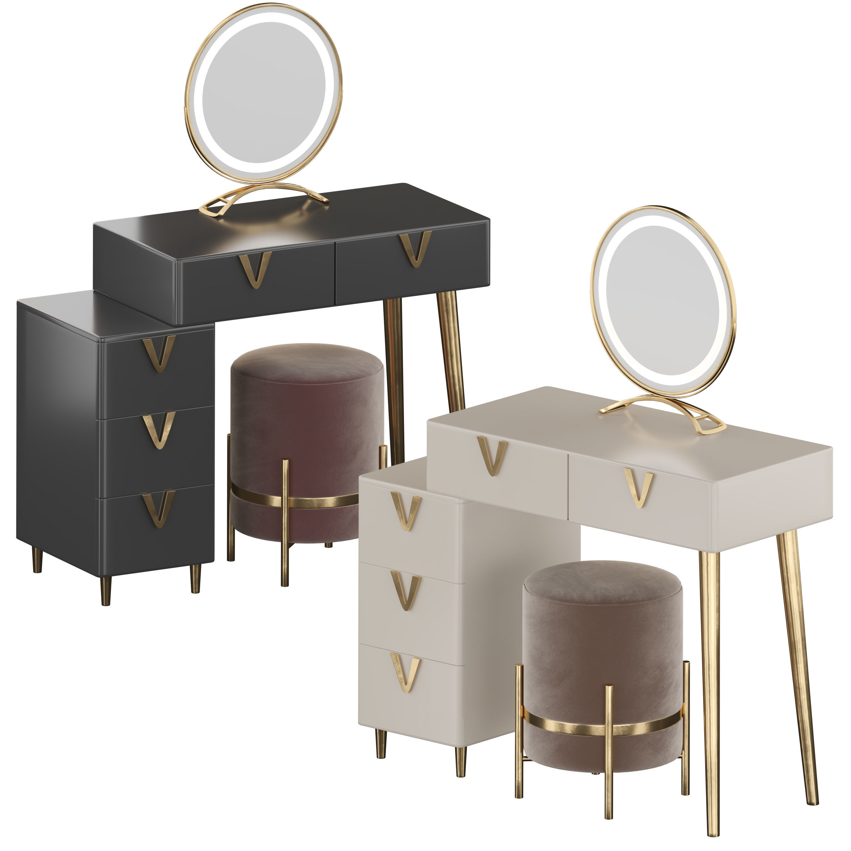 ORLA Modern Vanity Set 3D model | CGTrader