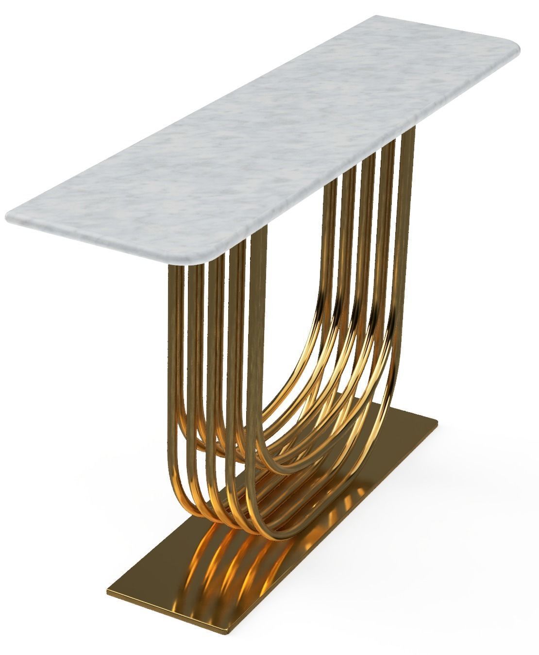 Nic Console Table 3D model | CGTrader