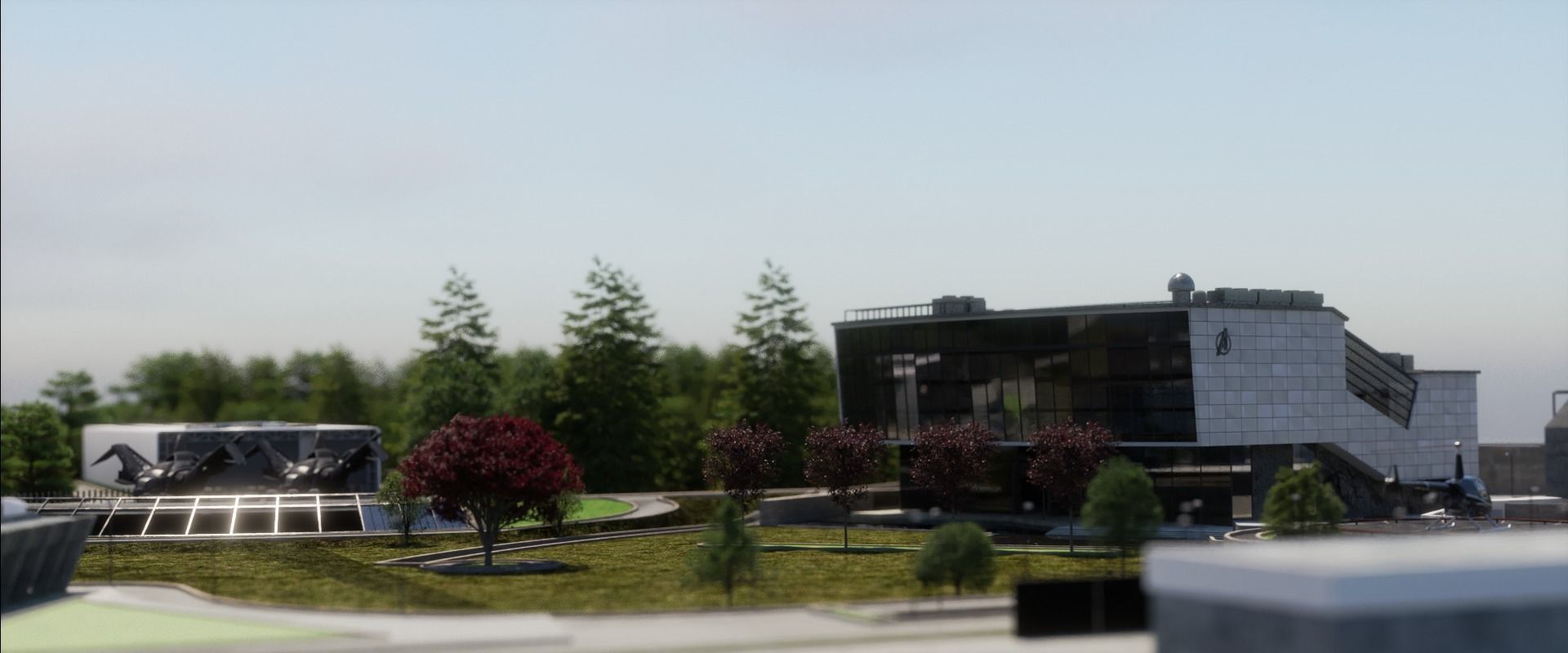 Avengers Compound 3D model 3D model | CGTrader