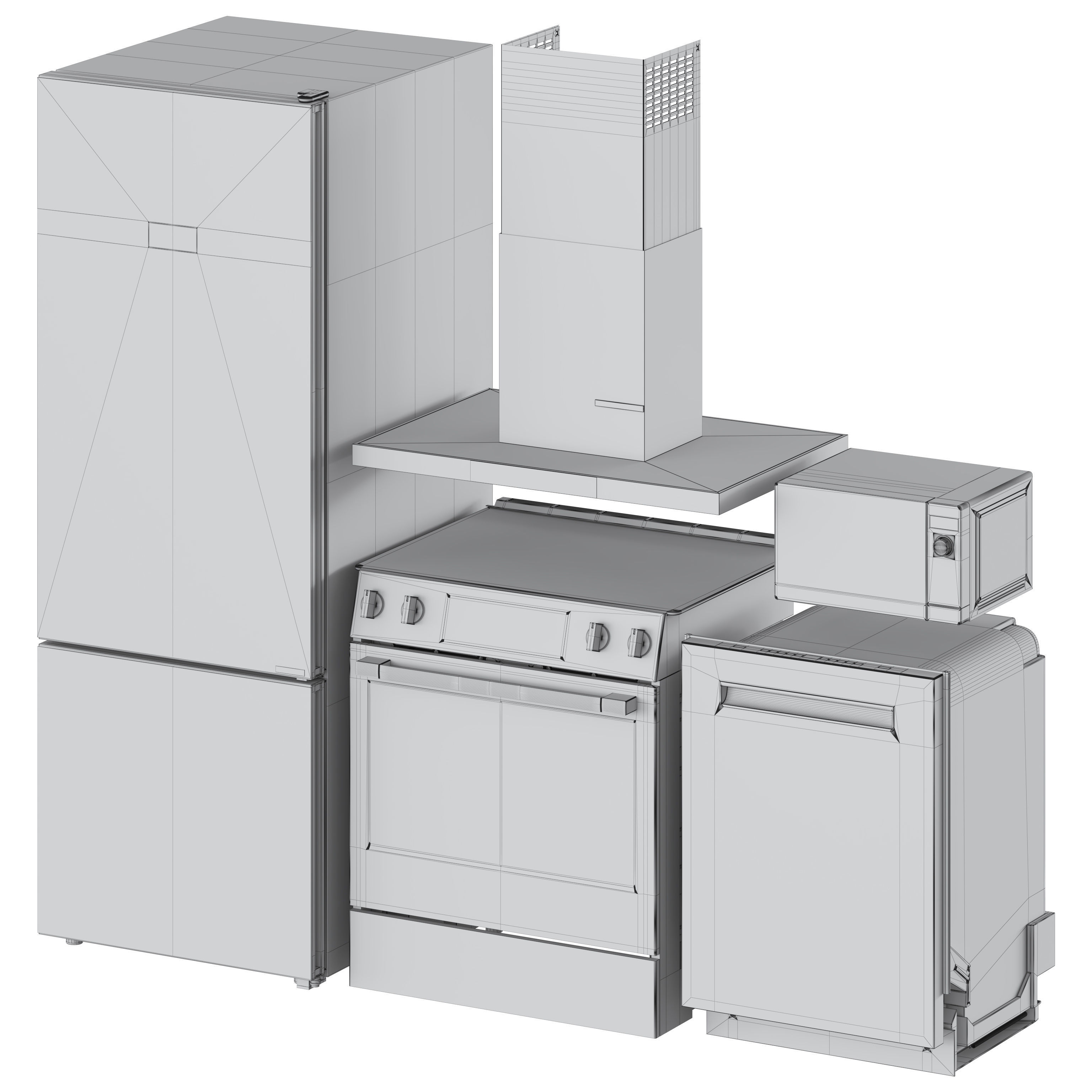 Bosch Appliance Collection 07 3D model | CGTrader