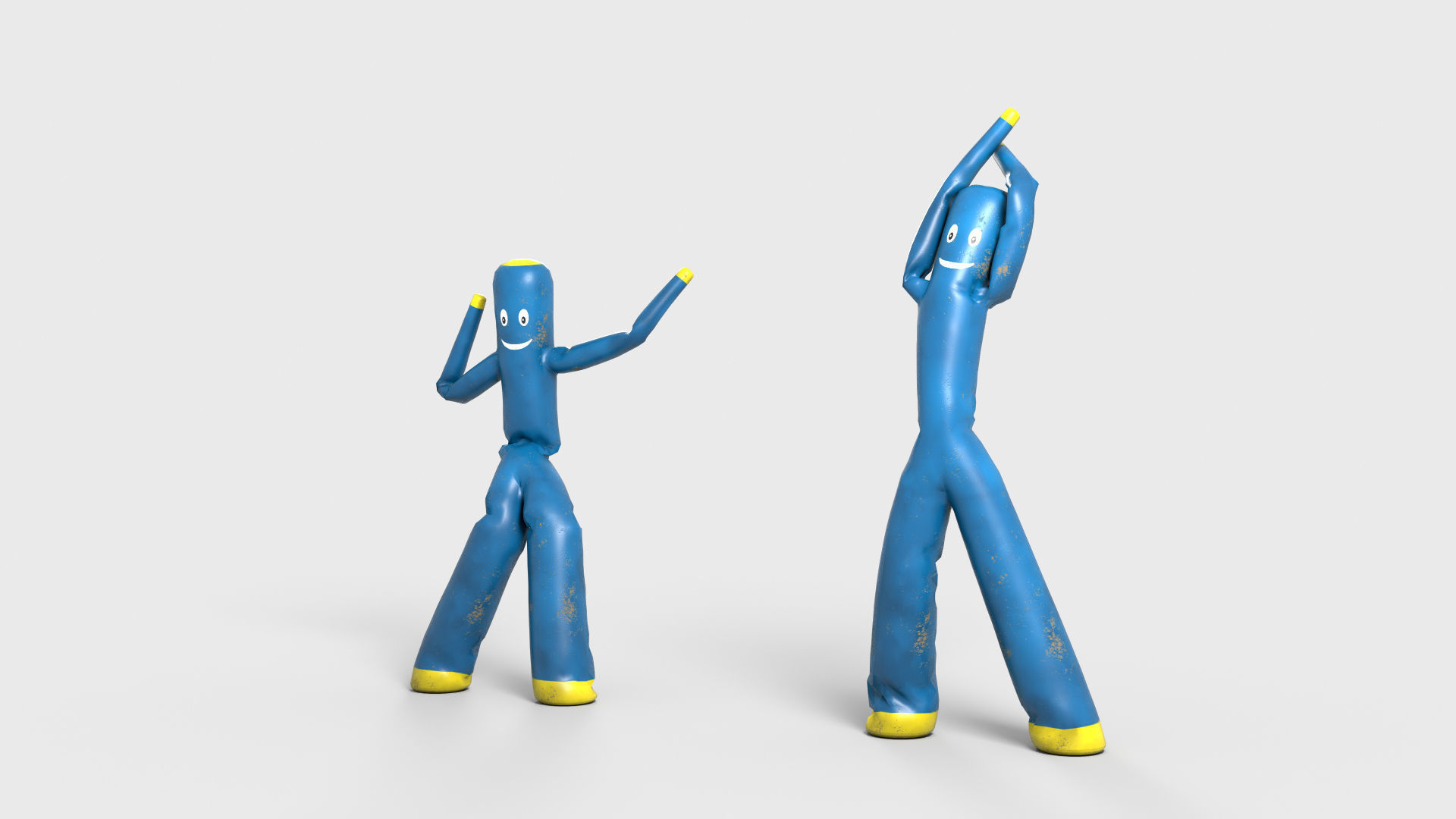 3D model Windman Animated Alembic Sequences VR / AR / low-poly | CGTrader