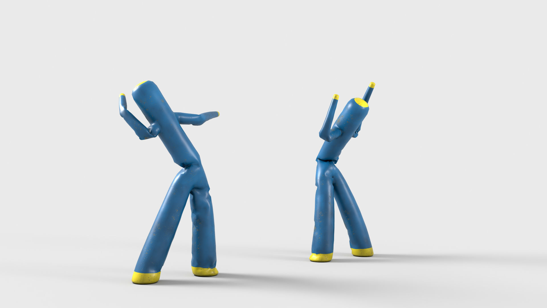 3D model Windman Animated Alembic Sequences VR / AR / low-poly | CGTrader