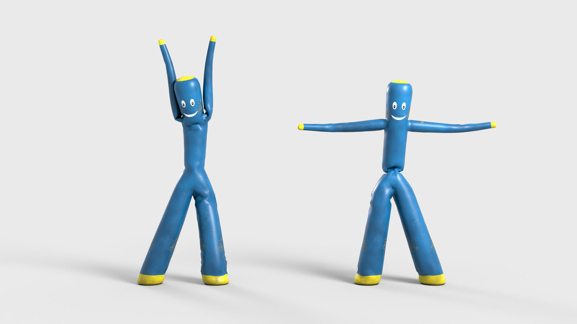 3D model Windman Animated Alembic Sequences VR / AR / low-poly | CGTrader