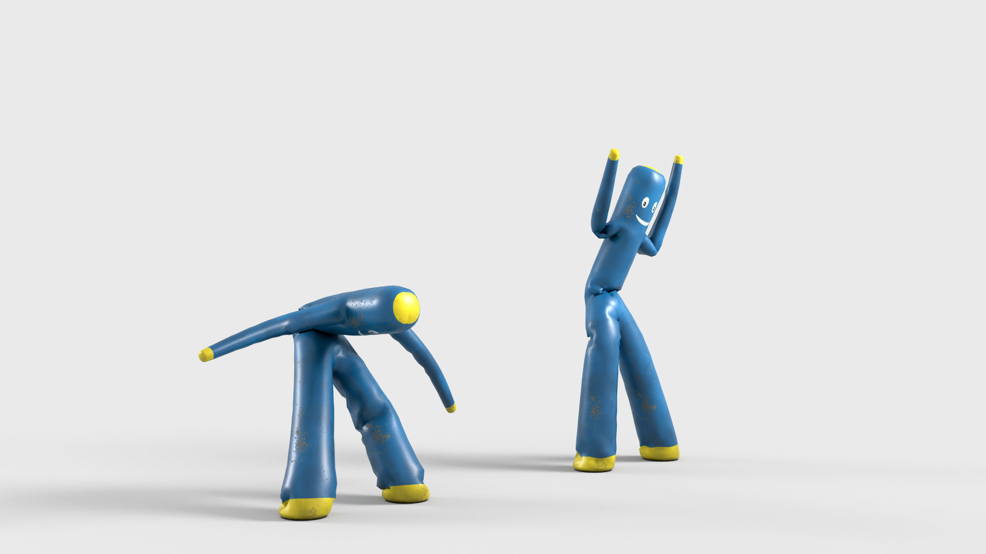 3D model Windman Animated Alembic Sequences VR / AR / low-poly | CGTrader