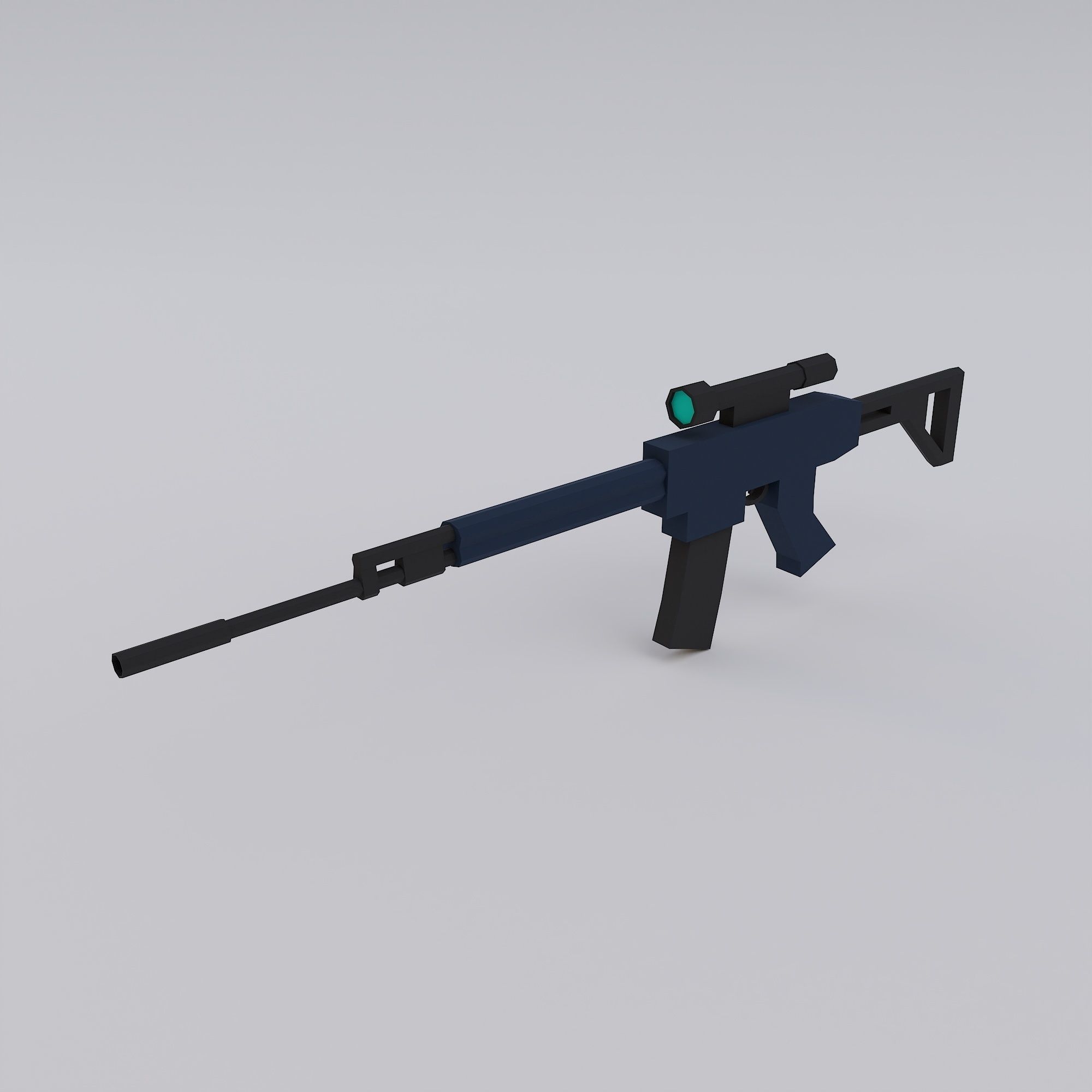 3D model Pindad SS2 sniper rifle gun VR / AR / low-poly | CGTrader