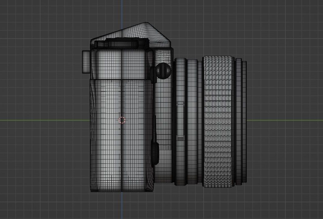 3D model OM1 film camera model VR / AR / low-poly | CGTrader