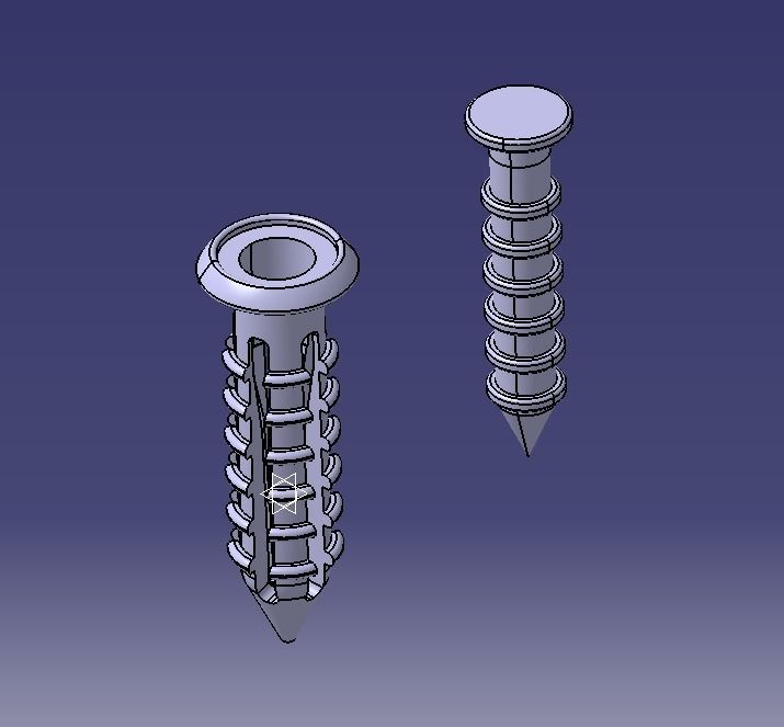 Retainer Blind Rivet Thinner Version-04 3D model 3D printable | CGTrader