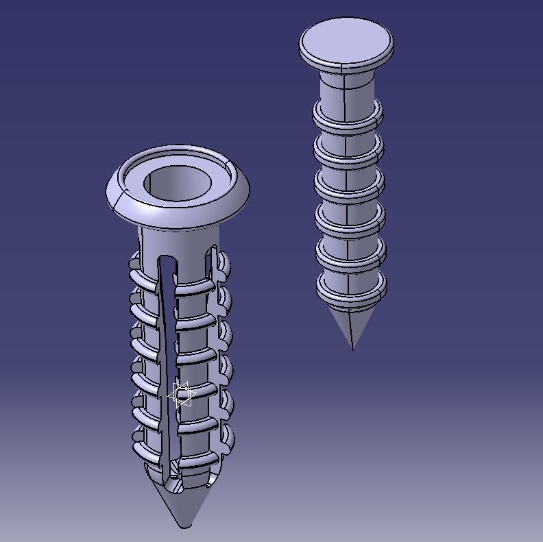 Retainer Blind Rivet Thinner Version-04 3D model 3D printable | CGTrader