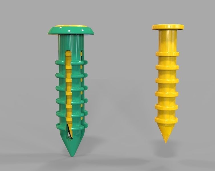 Retainer Blind Rivet Thinner Version-04 3D model 3D printable | CGTrader