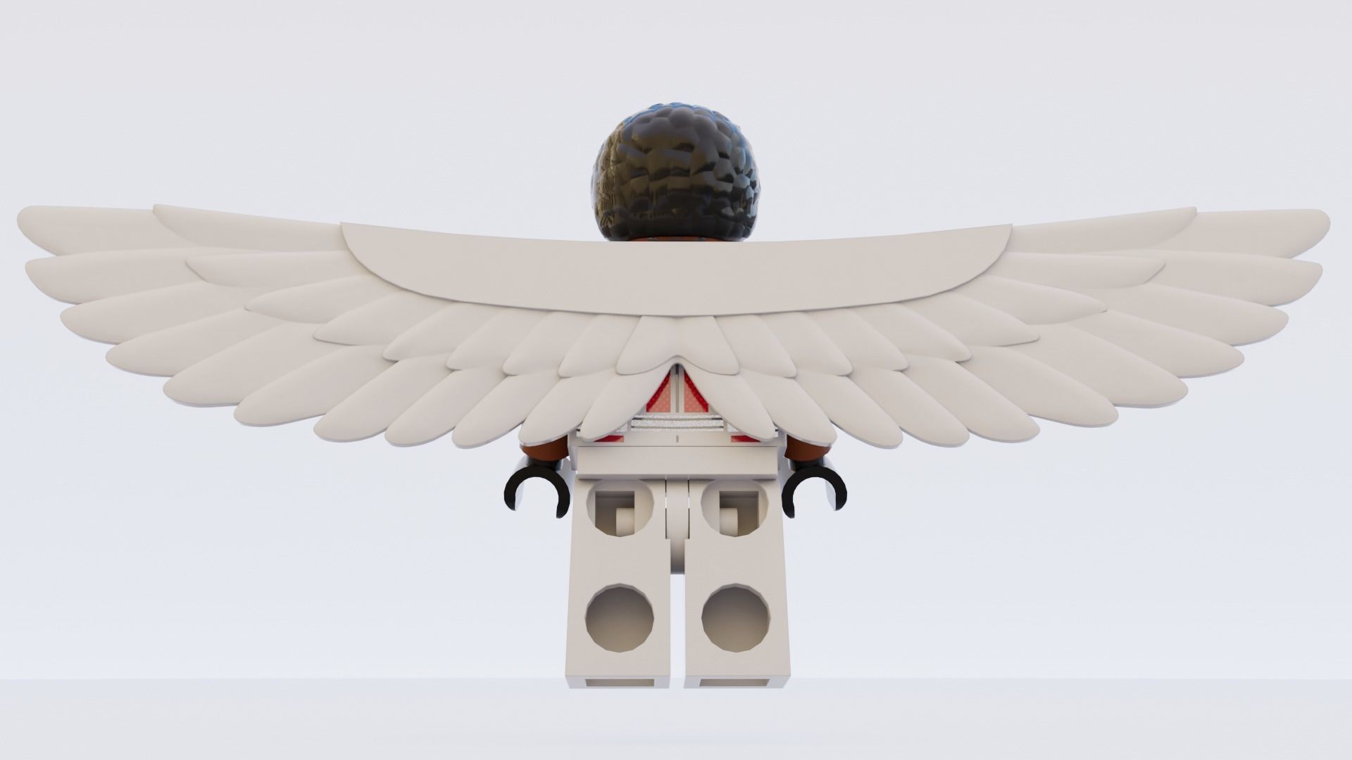 Lego Rhodey and Falcon mini pack 3D model | CGTrader