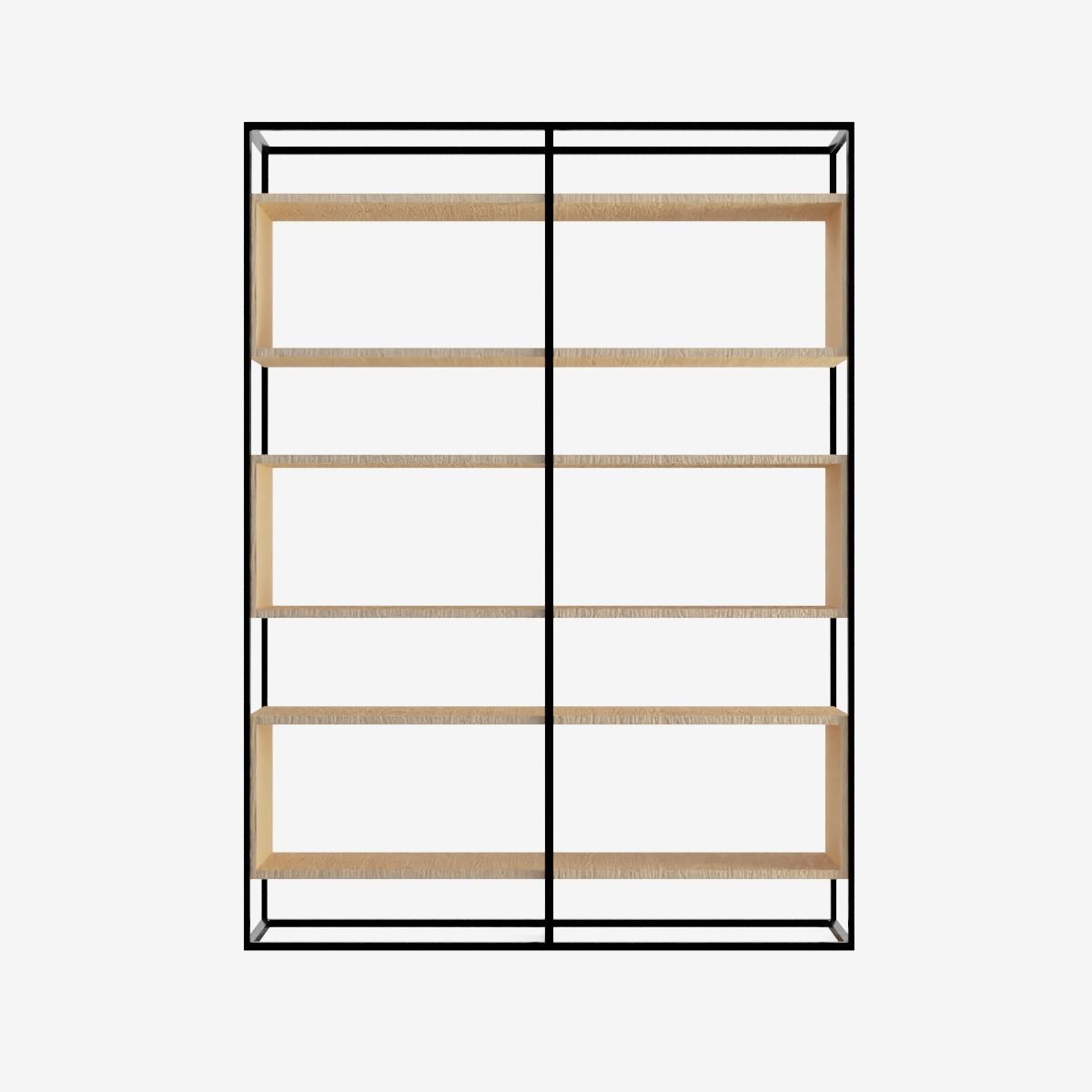 3D model Ordinary bookcase VR / AR / low-poly | CGTrader