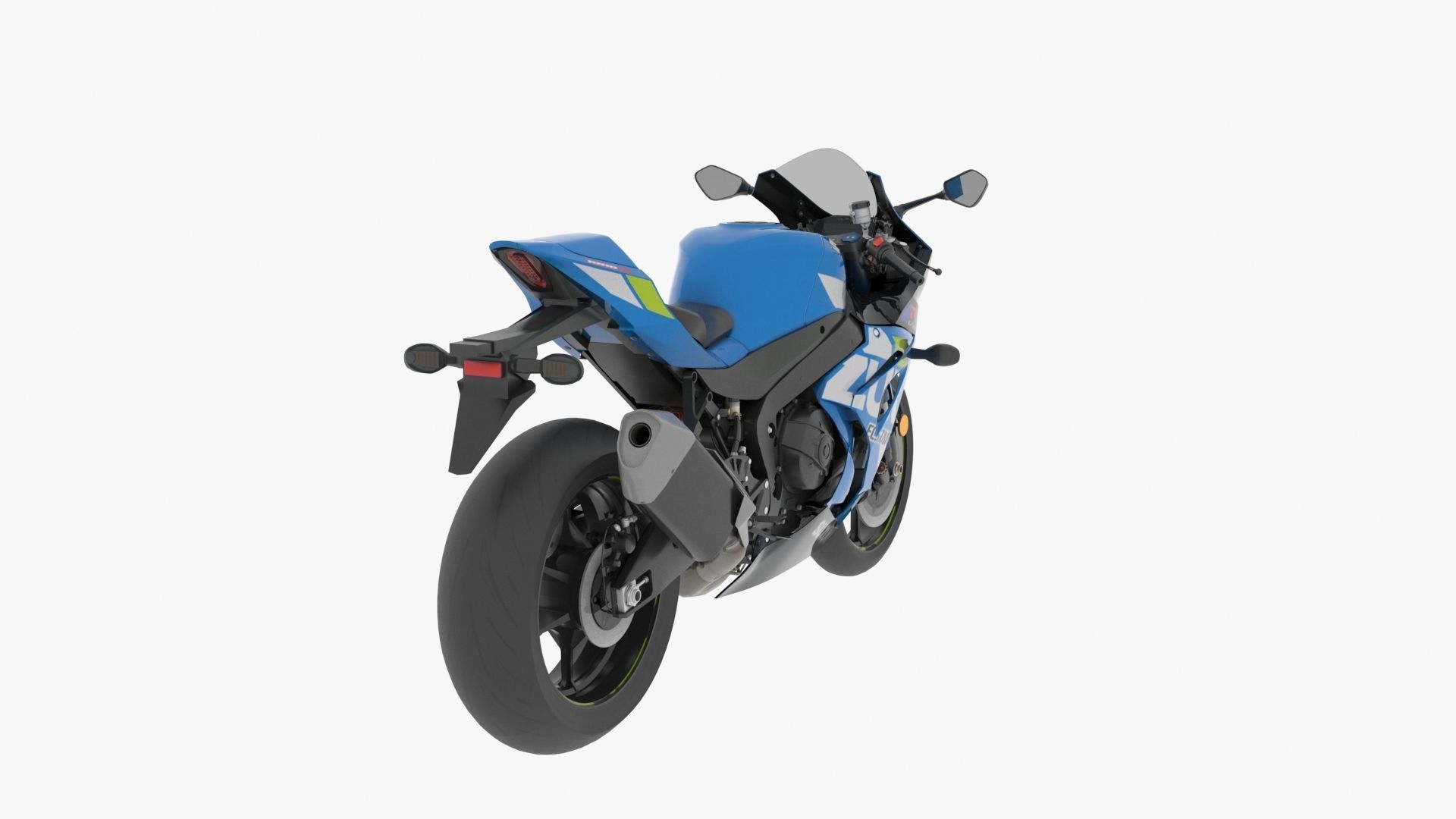 Suzuki GSX R1000R 3D model | CGTrader