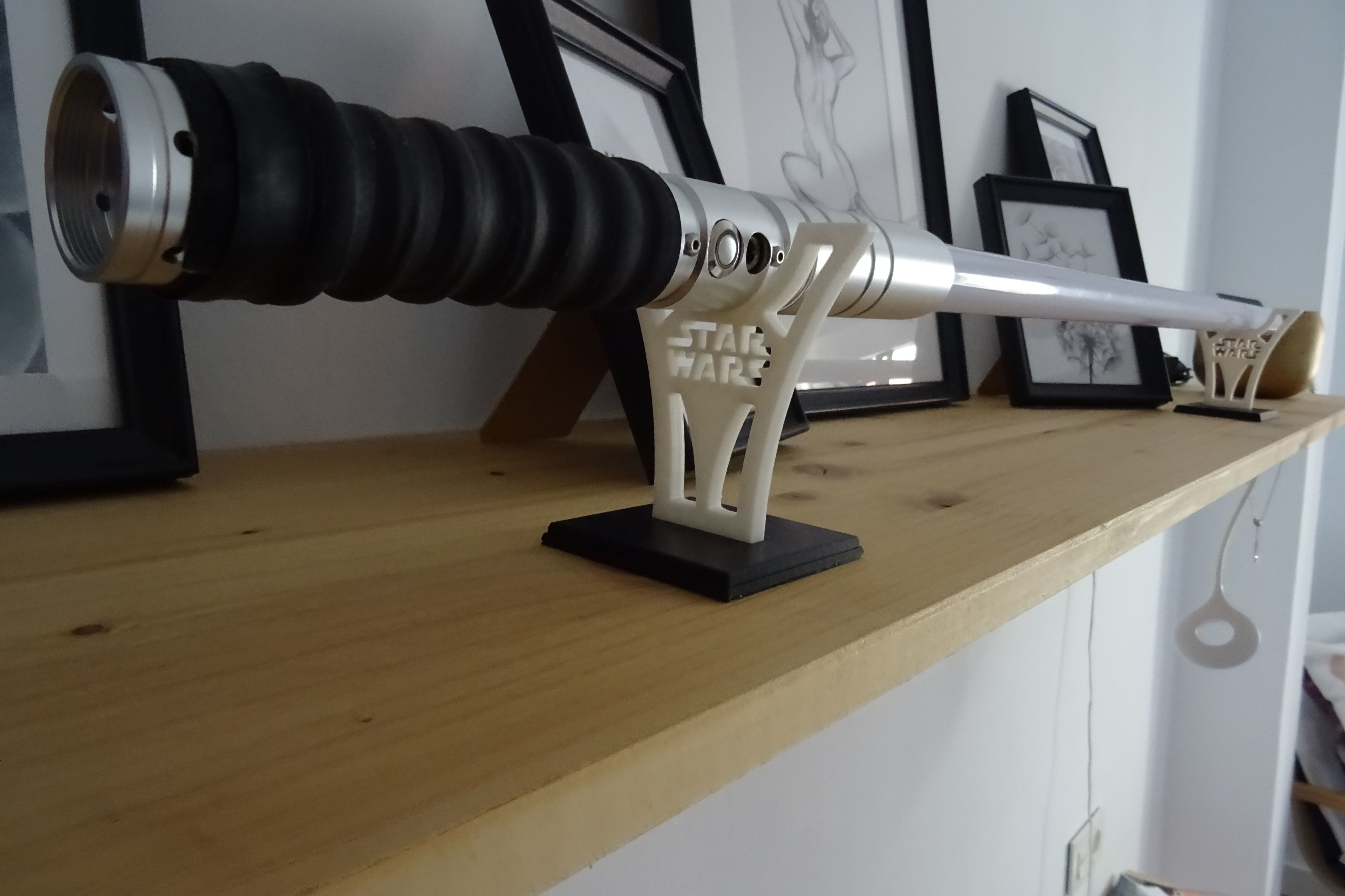 Lightsaber stand 3D print 3D model 3D printable | CGTrader