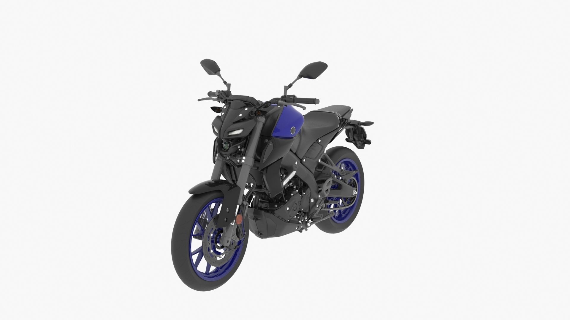 Yamaha MT-125 3D model | CGTrader
