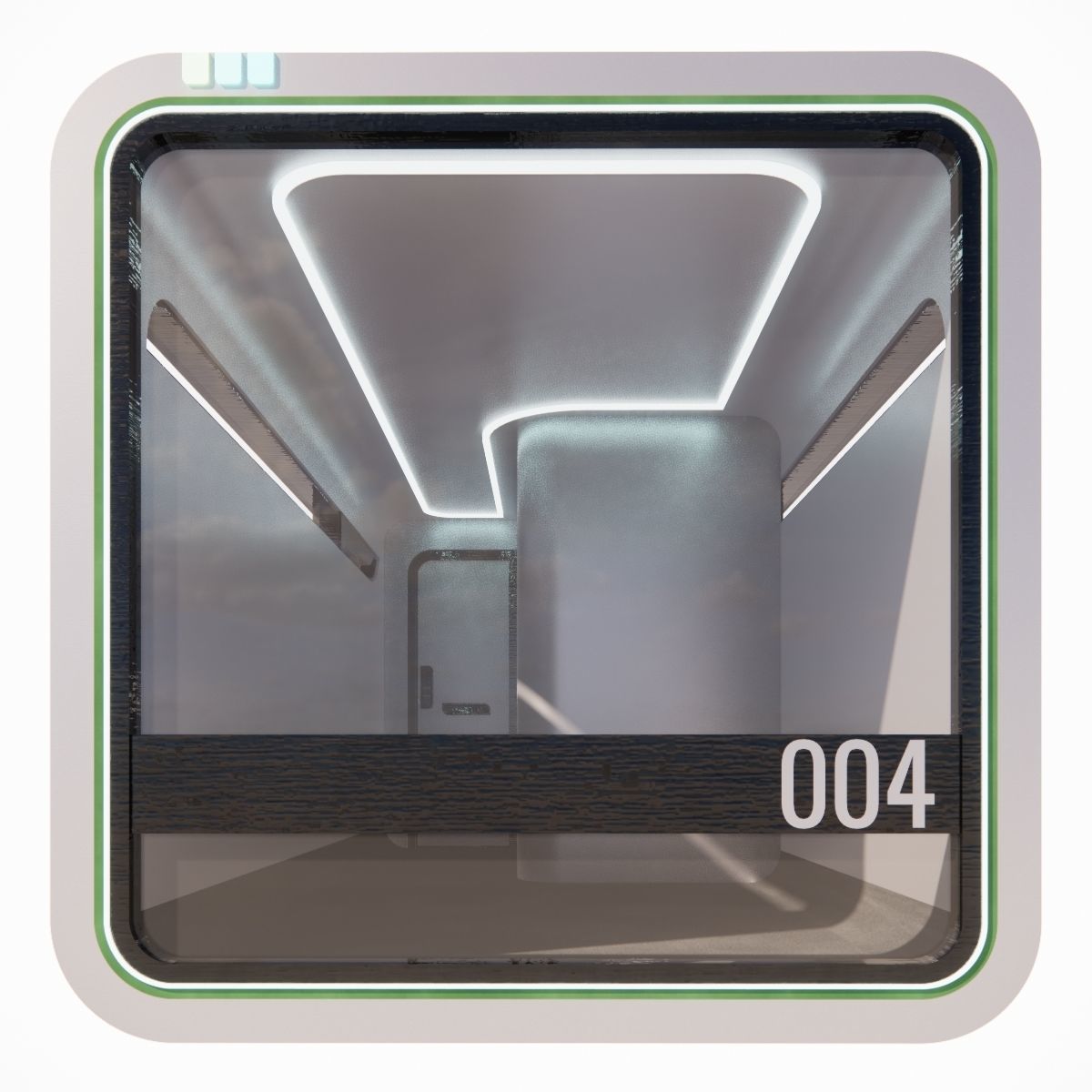 Sci-fi Capsule House 004 3D model | CGTrader