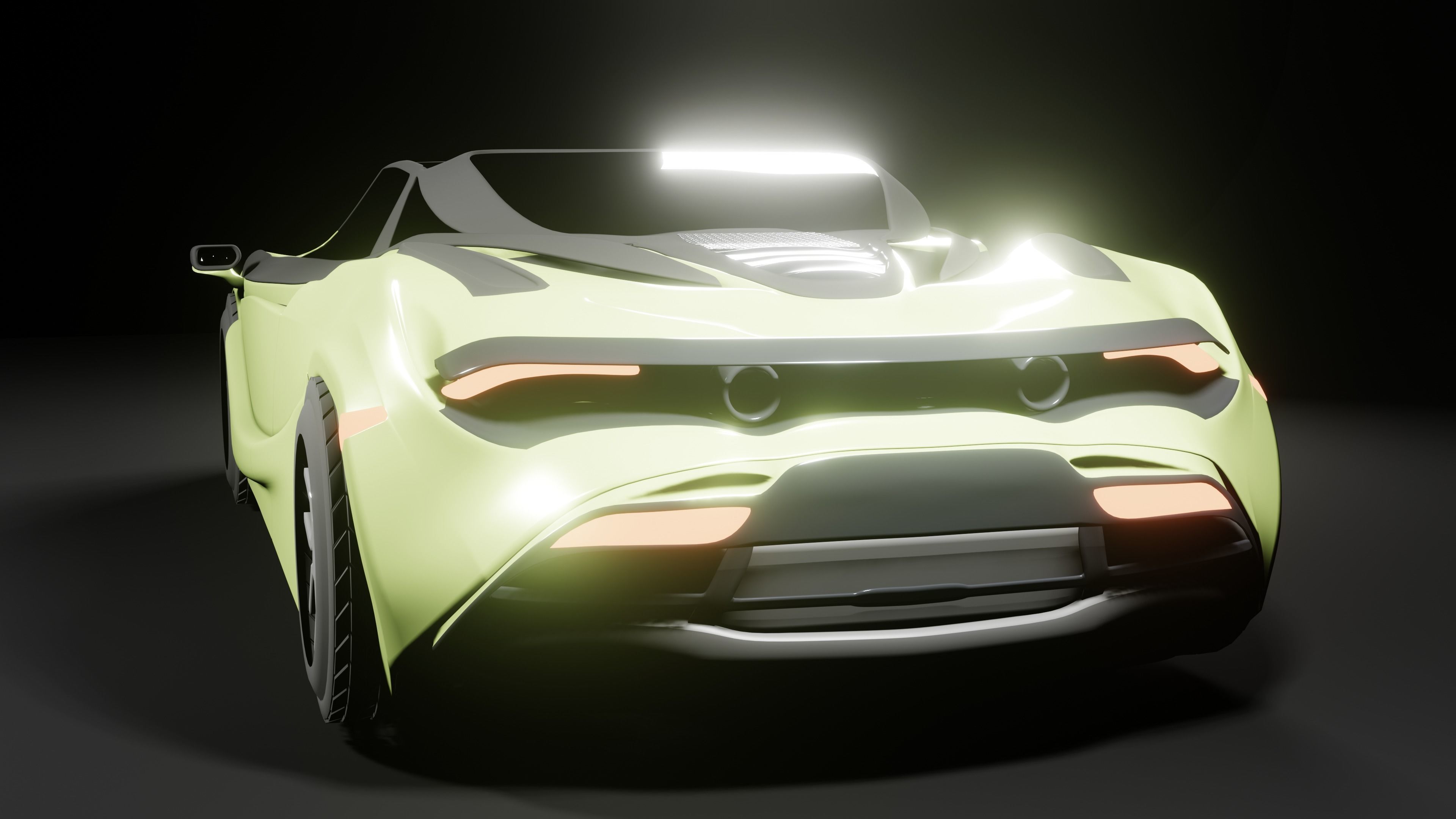 3D model Car 3d model Mc laren VR / AR / low-poly | CGTrader