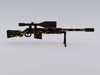 3D model ROBAR RC50 sniper rifle gun VR / AR / low-poly | CGTrader