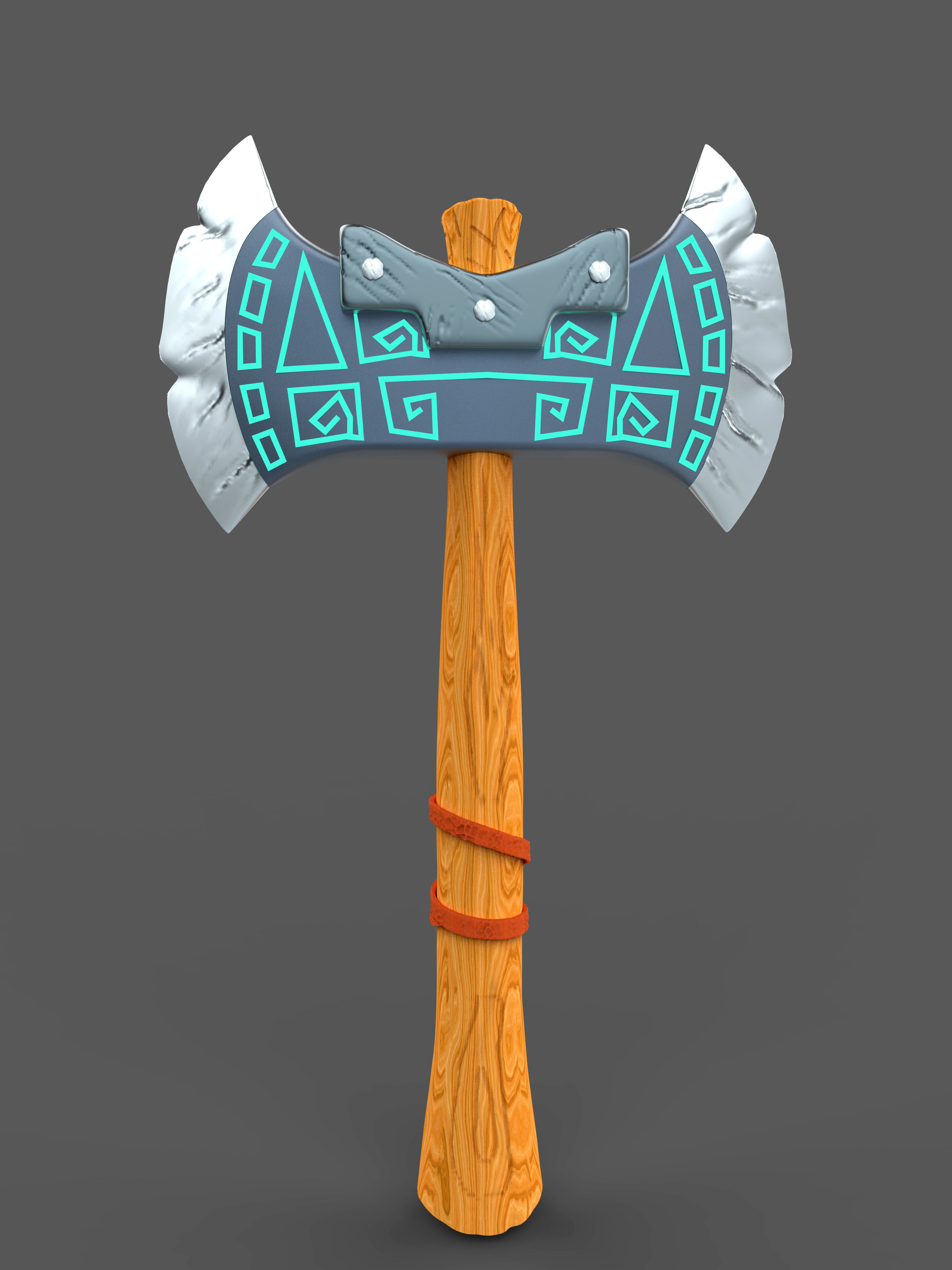 3D model AXE Stylized Weapons VR / AR / low-poly | CGTrader