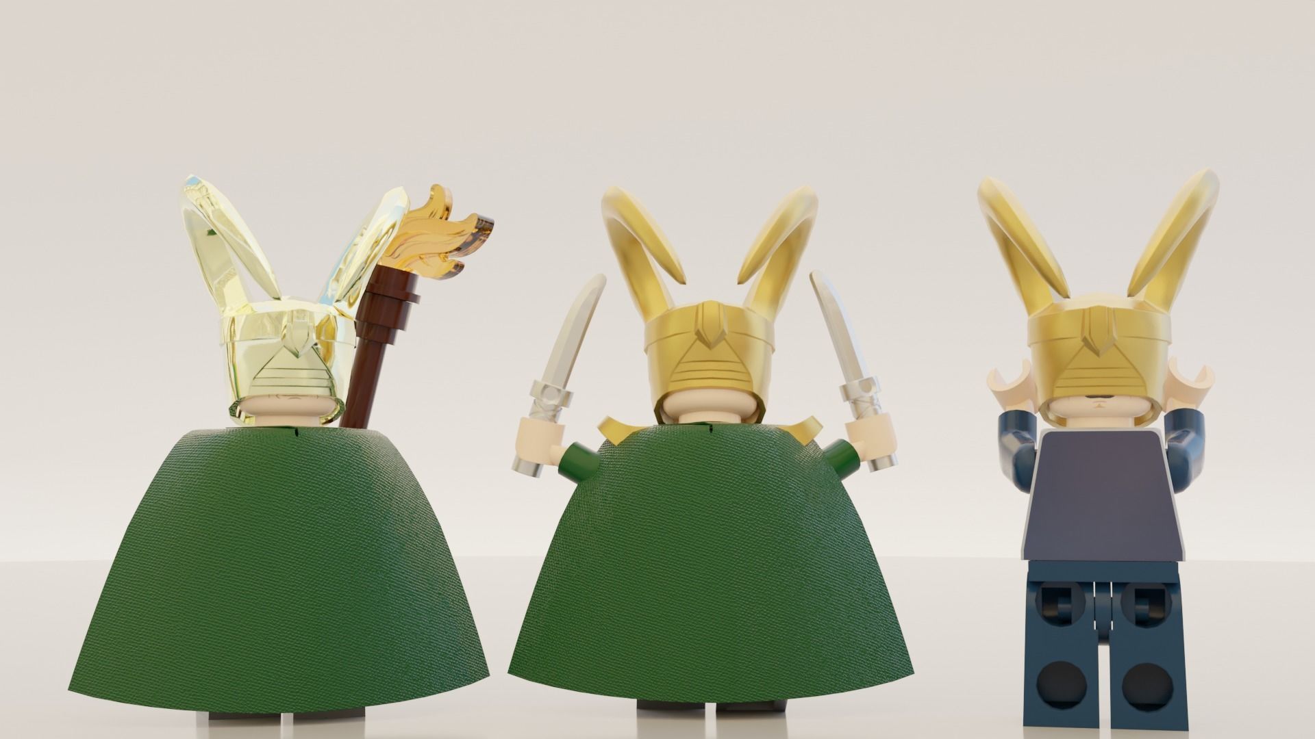 Lego Loki Pack 3D model | CGTrader