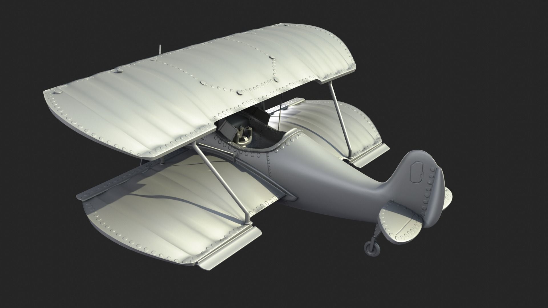 Mighty Hawk Aircraft 3D model | CGTrader