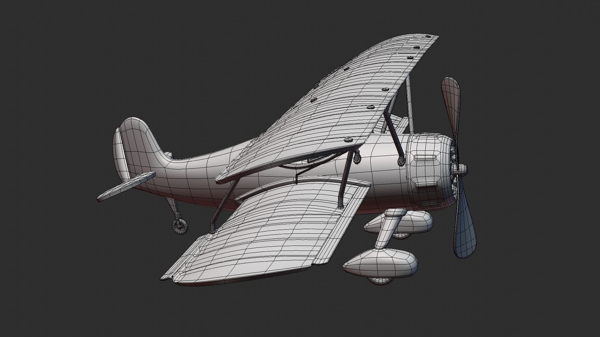 Mighty Hawk Aircraft 3D model | CGTrader