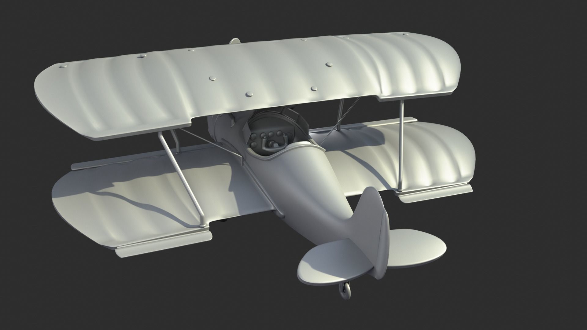 Mighty Hawk Aircraft 3D model | CGTrader