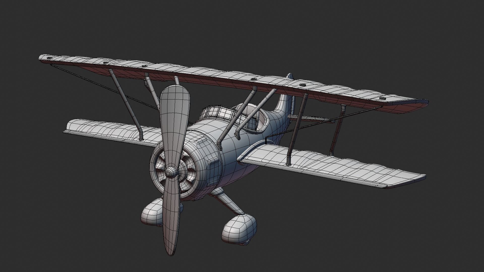 Mighty Hawk Aircraft 3D model | CGTrader
