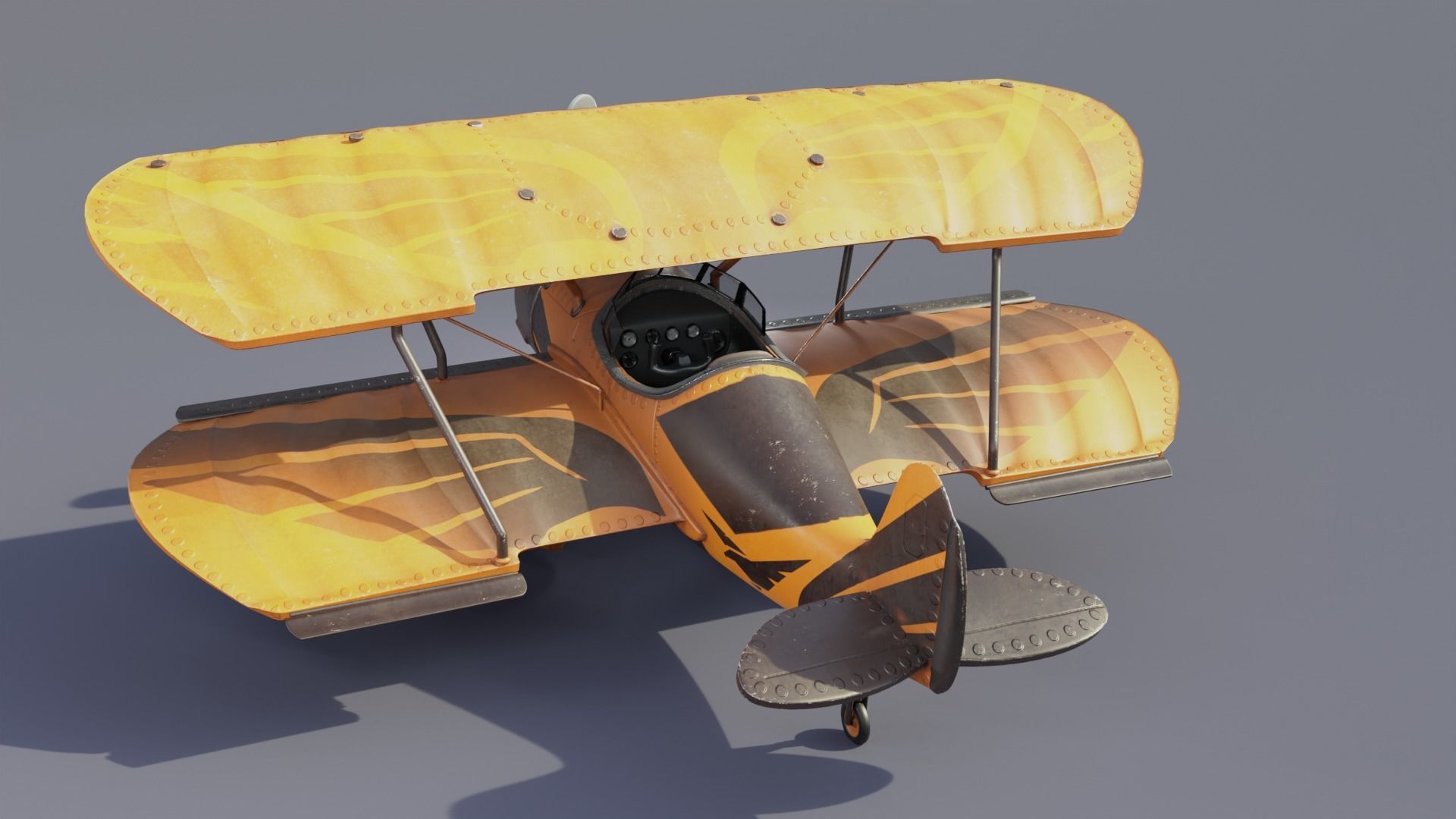 Mighty Hawk Aircraft 3D model | CGTrader