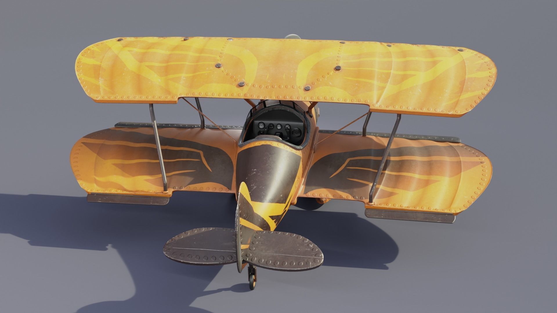 Mighty Hawk Aircraft 3D model | CGTrader