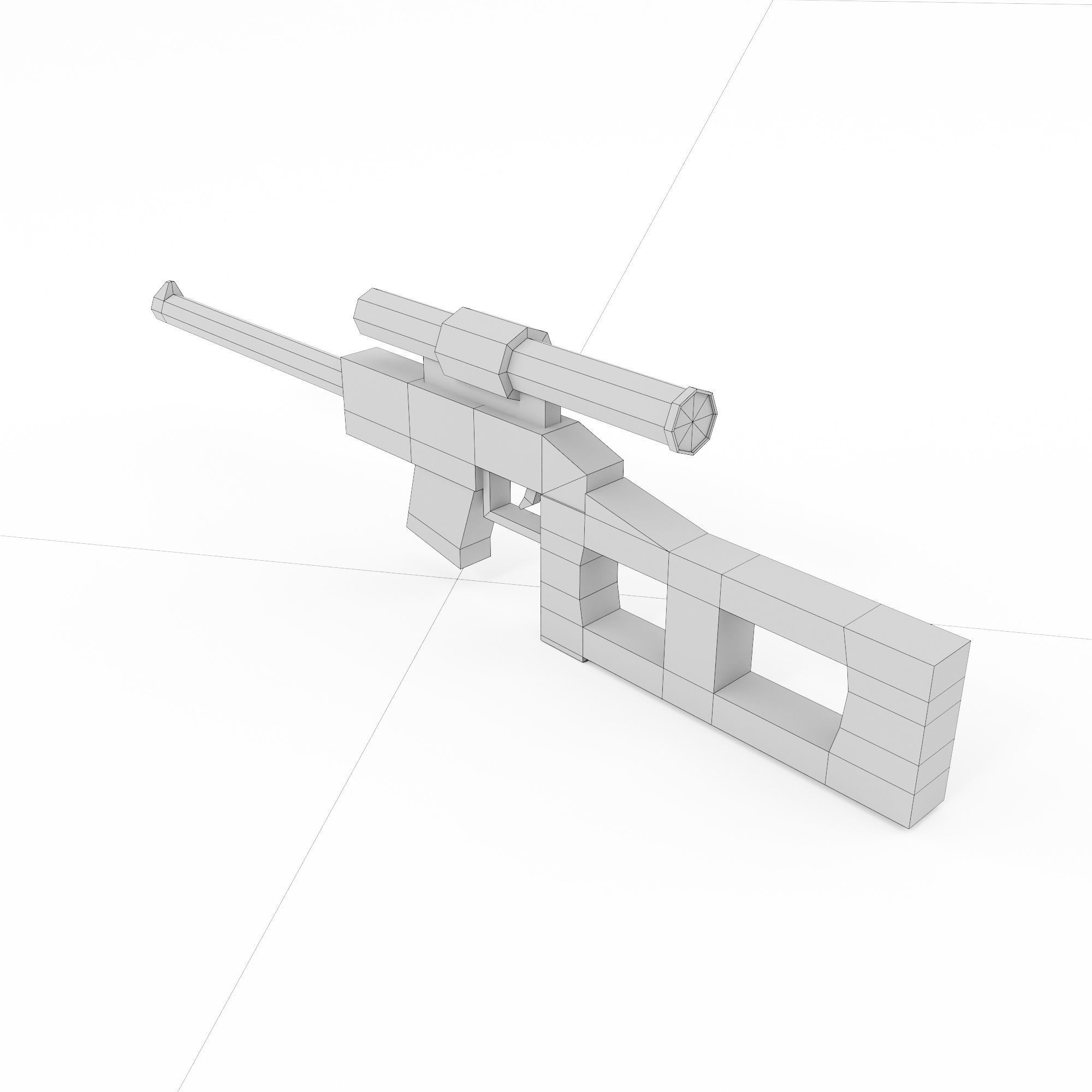 3D model VSS vintorez sniper rifle gun VR / AR / low-poly | CGTrader