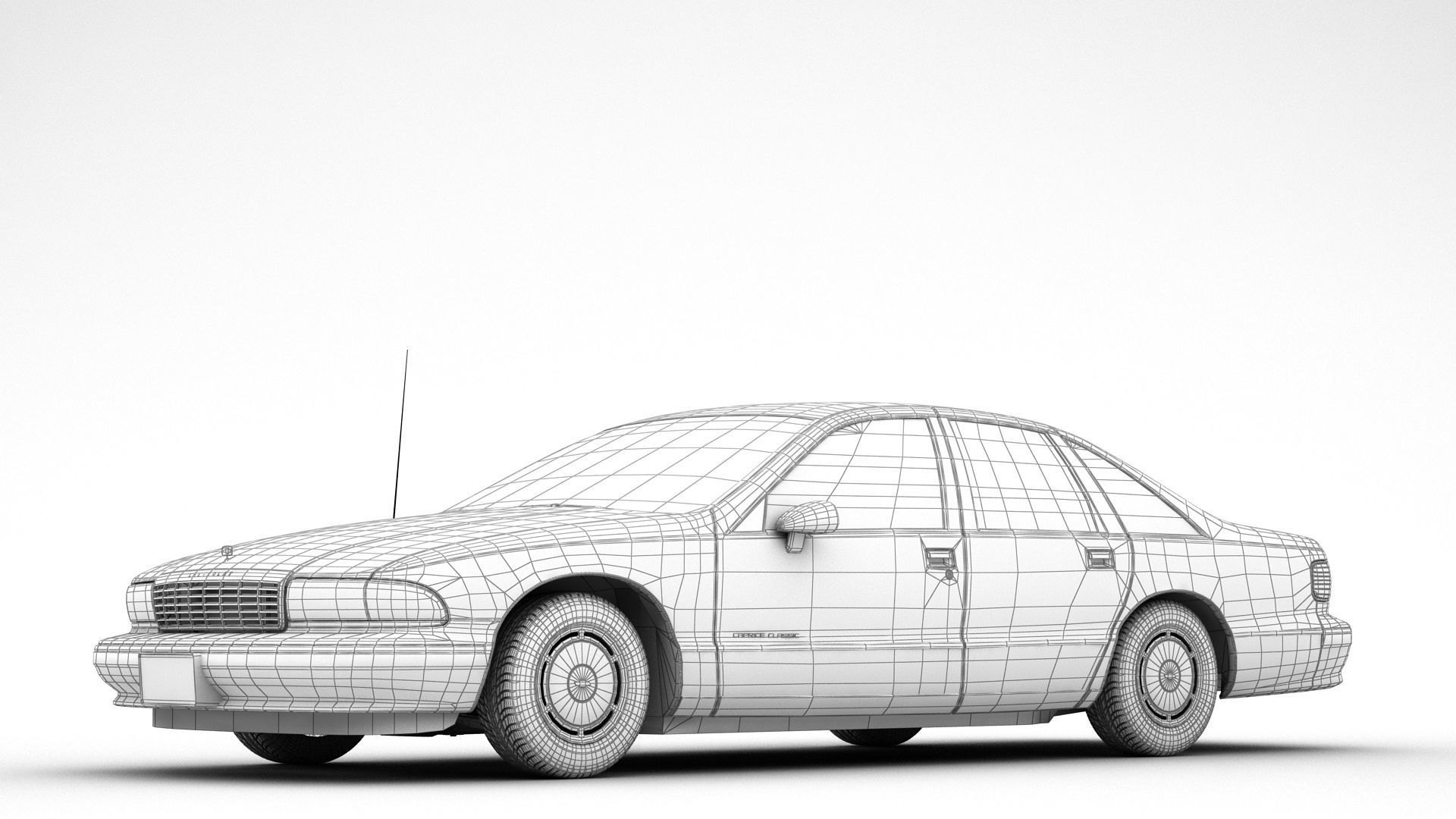 Chevrolet Caprice Classic 1994 3D model | CGTrader
