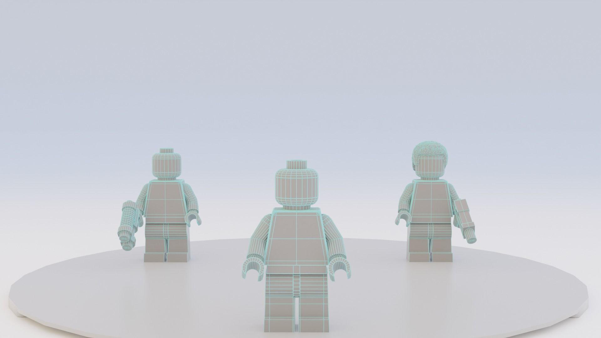 Lego Nick Fury mini pack 3D model | CGTrader