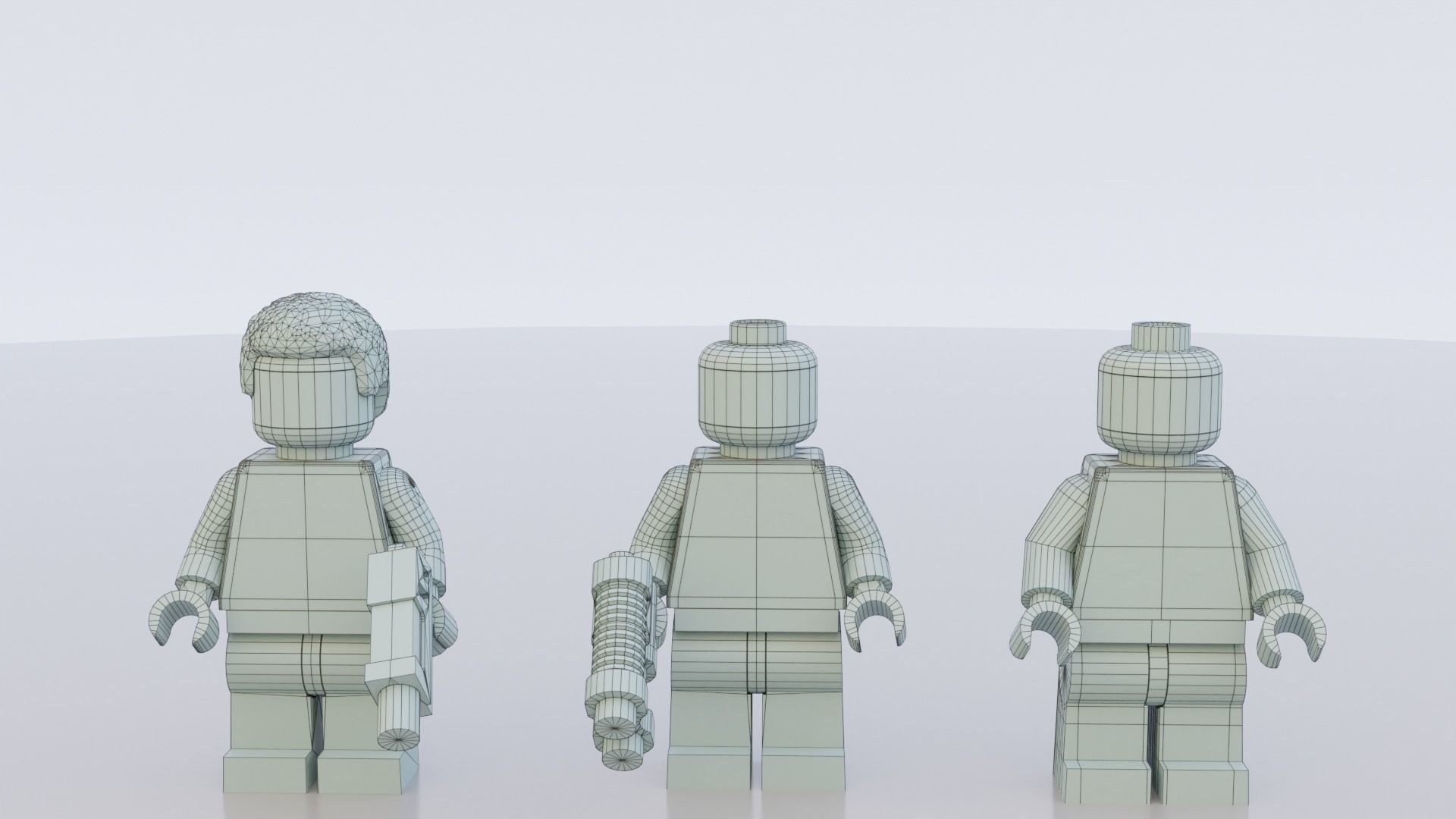 Lego Nick Fury mini pack 3D model | CGTrader